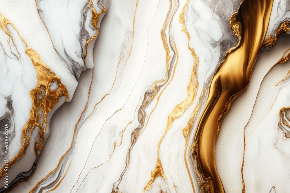 liquid gold marble backdrop, product design background, generative ai ...
