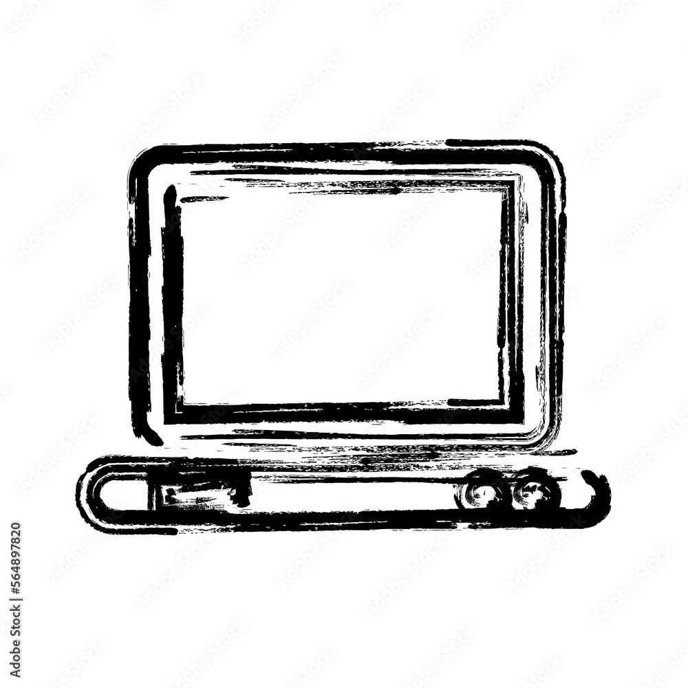 brush stroke hand drawn PNG image with transparent background business ...