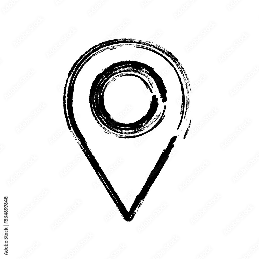 brush stroke hand drawn PNG image with transparent background business ...