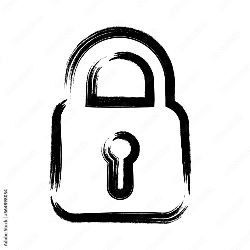 brush stroke hand drawn PNG image with transparent background business ...