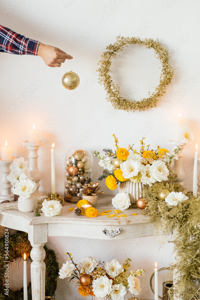 christmas still life Stock Photo | Adobe Stock