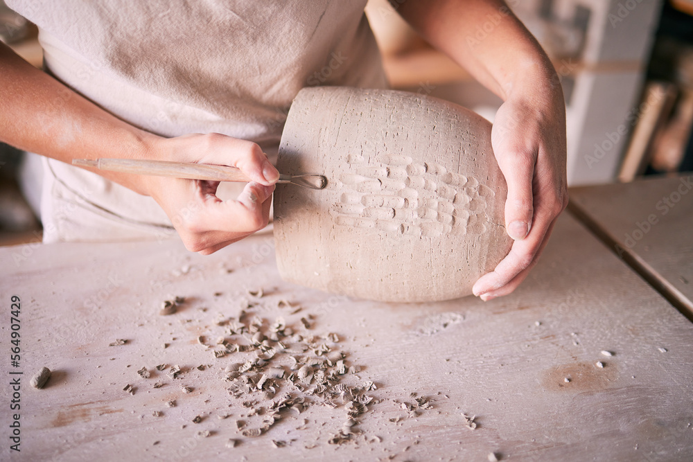 Pottery Carving Designs