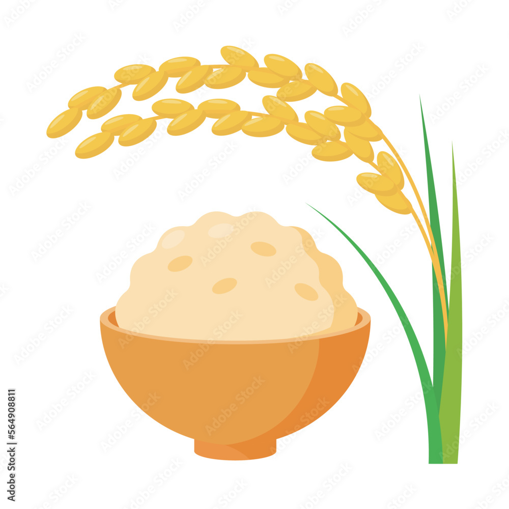 Clipart Brown Rice