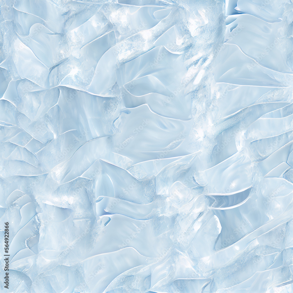 Seamless blue ice frost frozen texture background Stock Illustration ...