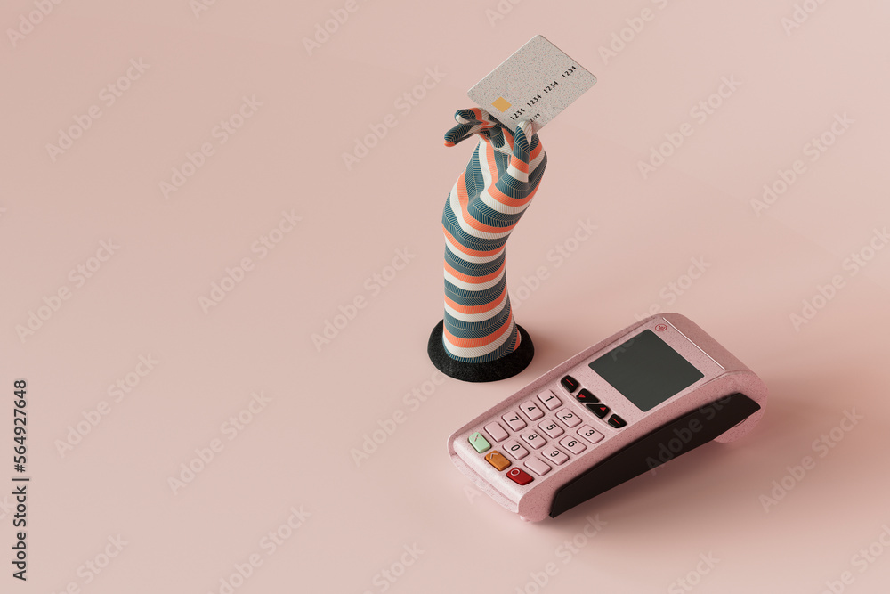 cashless payment Stock Photo | Adobe Stock