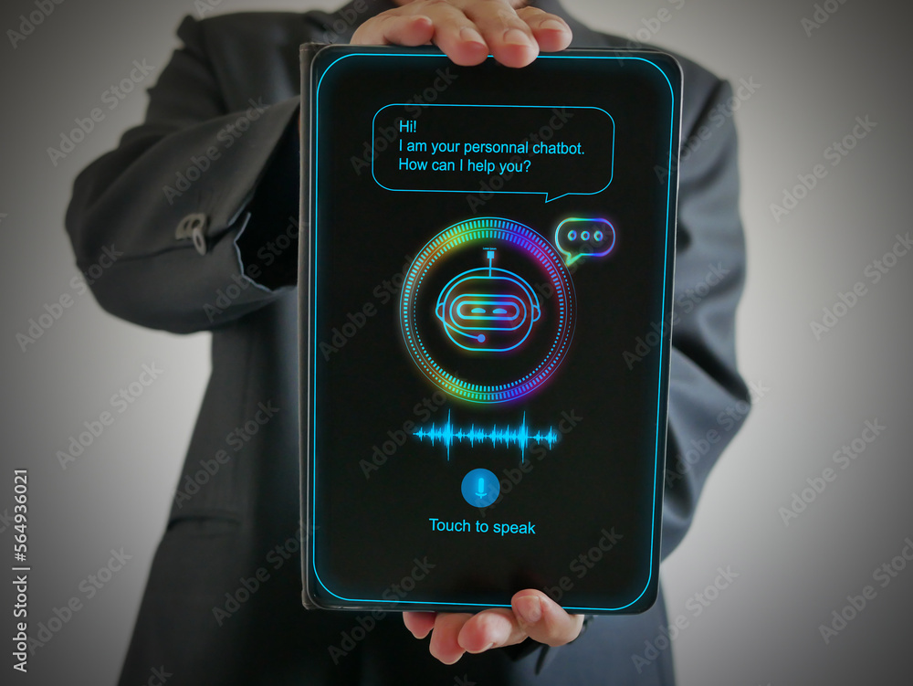 Digital chatbot, conversational agents, robot application, conversation ...