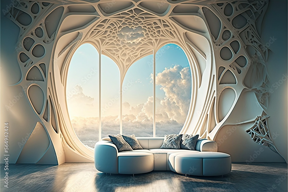 beautiful cell of a luxury interior design concept, ai art Stock ...
