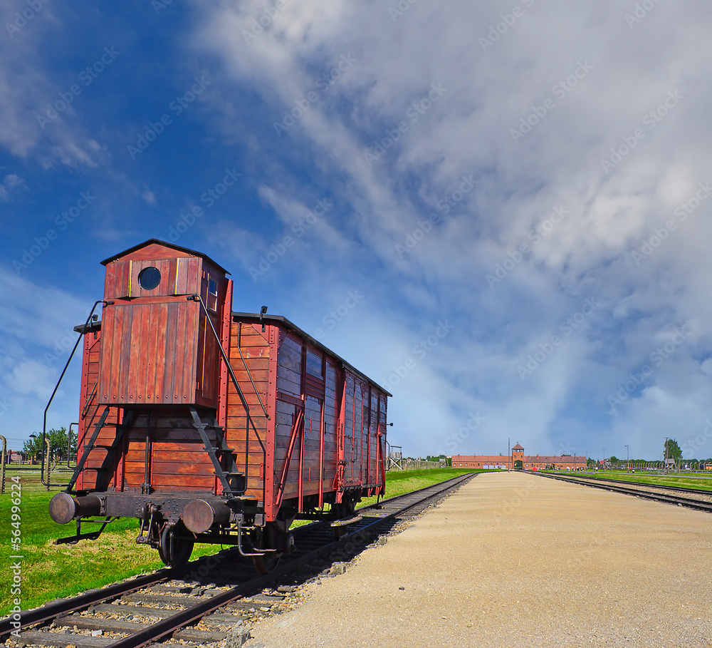 Oswiecim, Poland - The infamous Auschwitz-Birkenau, a former Nazi ...