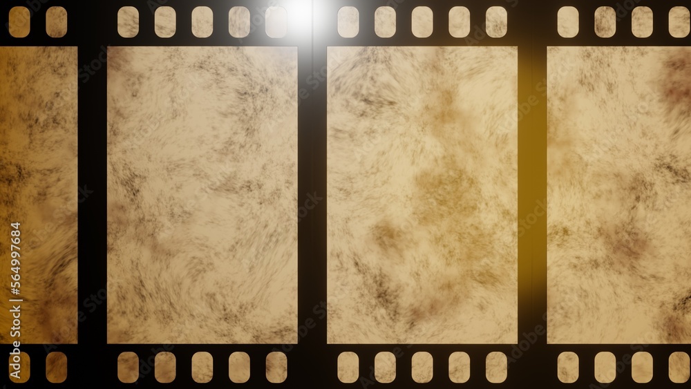 Сine-film. Analog film background. Vintage movie equipment. Film strip ...