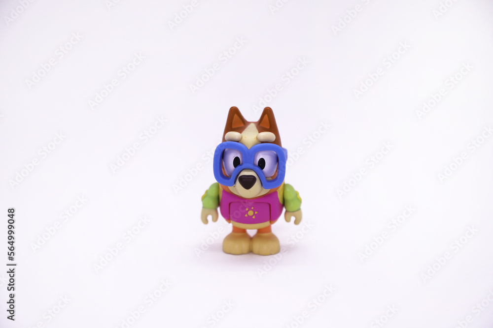 Bluey. Dolls from the television series for children. Cartoon for small ...