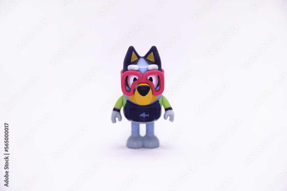Foto de Bluey. Dolls from the television series for children. Cartoon ...
