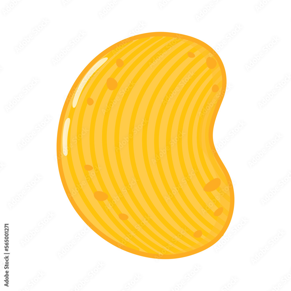 Cute funny chips character. Vector hand drawn cartoon kawaii character ...