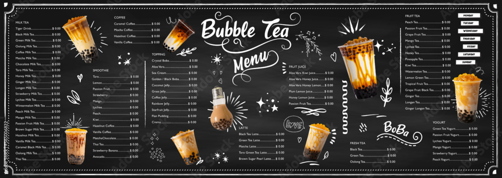 Bubble milk tea, Pearl milk tea , Different sorts of Boba. Yummy drinks ...