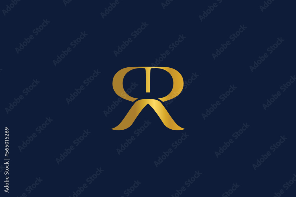 MR modern luxury typography logo design, MR beauty brand logo, MR ...