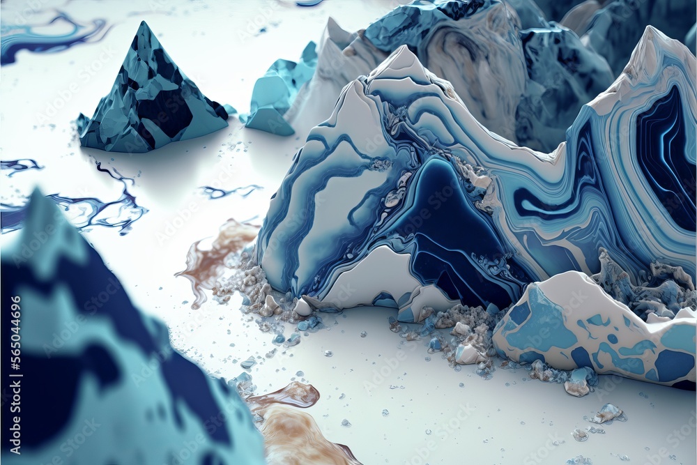 Blue and white abstract background with subtle shapes. Dynamic design ...