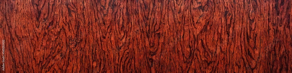 panoramic mahogany woodgrain background banner - extra wide image with ...