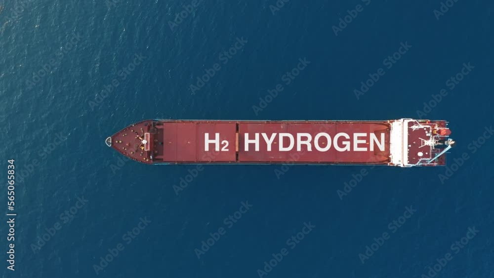 Liquid Hydrogen renewable energy in vessel, LH2 hydrogen gas for clean ...