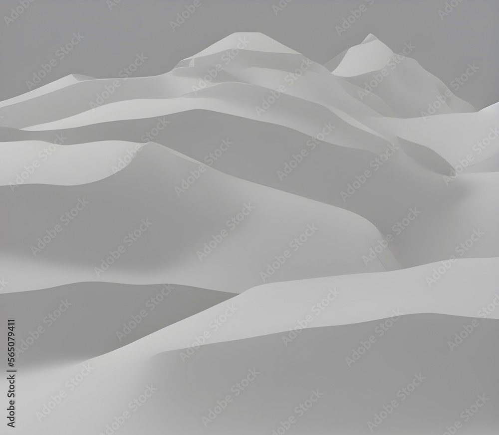 Digital elevation model DEM of terrain, made with generative AI ...