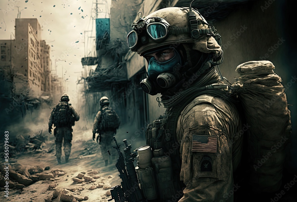 what does war look like,generative ai Stock Illustration | Adobe Stock