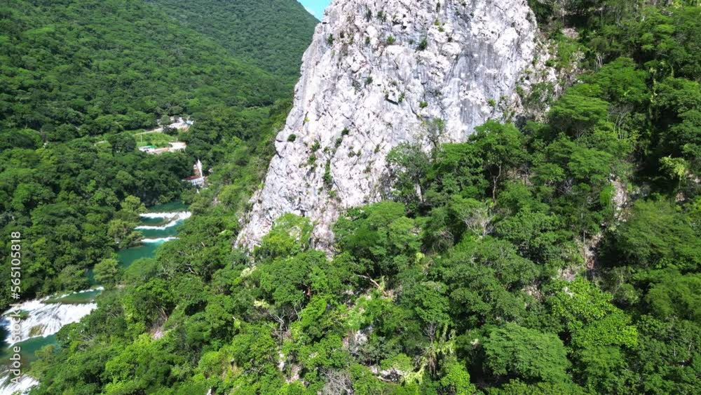 The Micos waterfalls are a set of waterfalls, staggered one after the ...