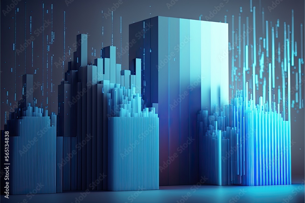 Charts Background for presentations - Created with generative ai ...