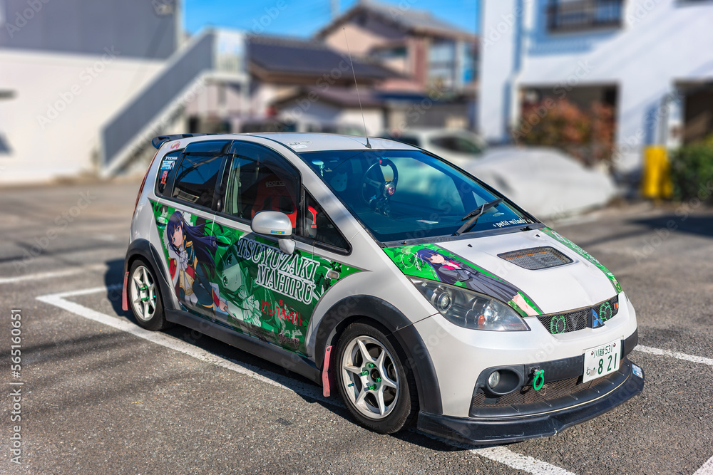 saitama, kawagoe - dec 31 2022: Mitsubishi Colt Ralliart Version-R ...