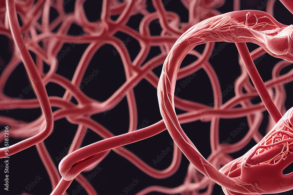 Heart blood circulation and cardiovascular system health symbol with ...