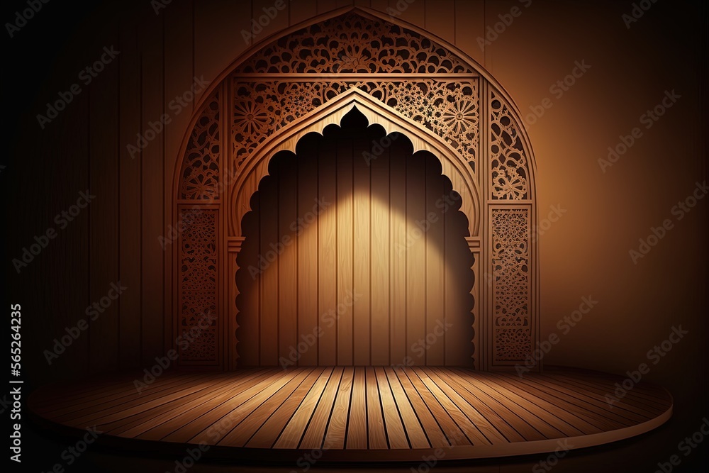 Islamic background with empty copy space good for a special event like ...