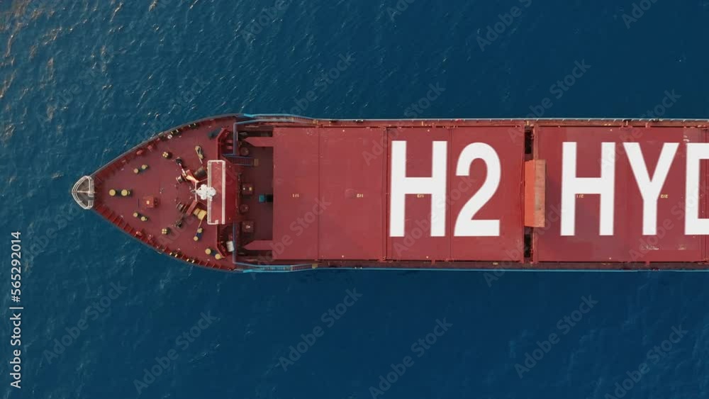 Liquid Hydrogen renewable energy in vessel, LH2 hydrogen gas for clean ...