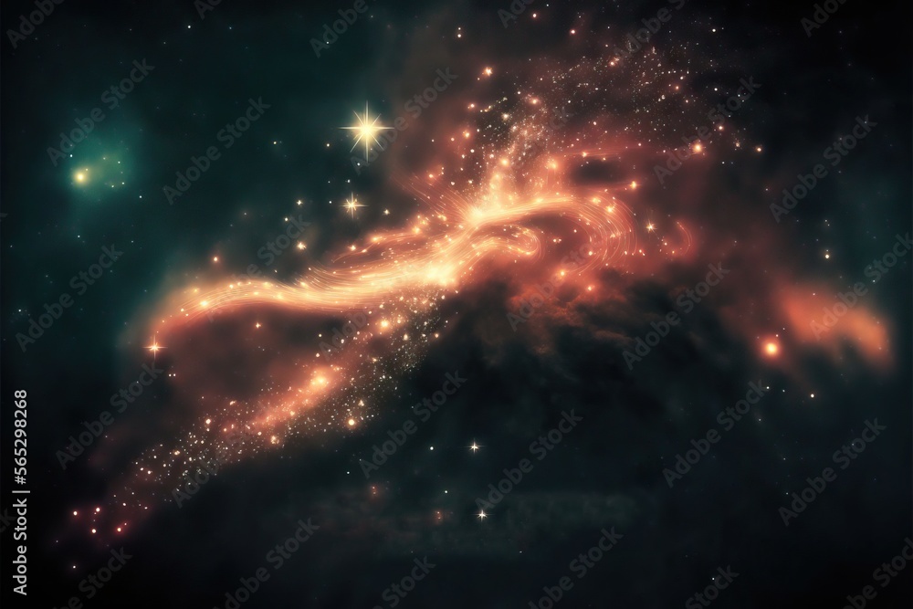 4K resolution or higher, space, Celestial. Generative AI Technology ...