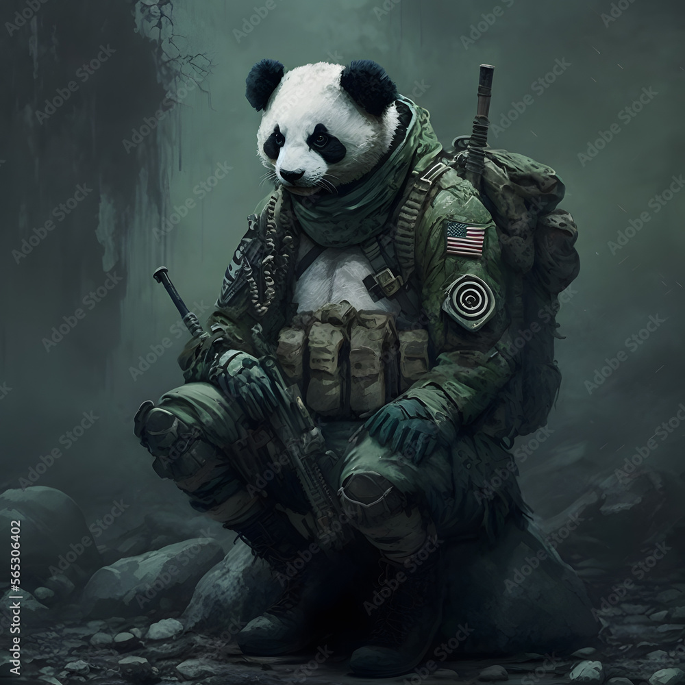 Zombie Panda Wallpaper By Meia013 On Deviantart