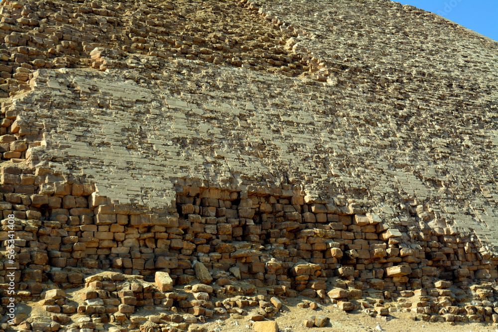 The Bent Pyramid of king Sneferu, A unique example of early pyramid ...