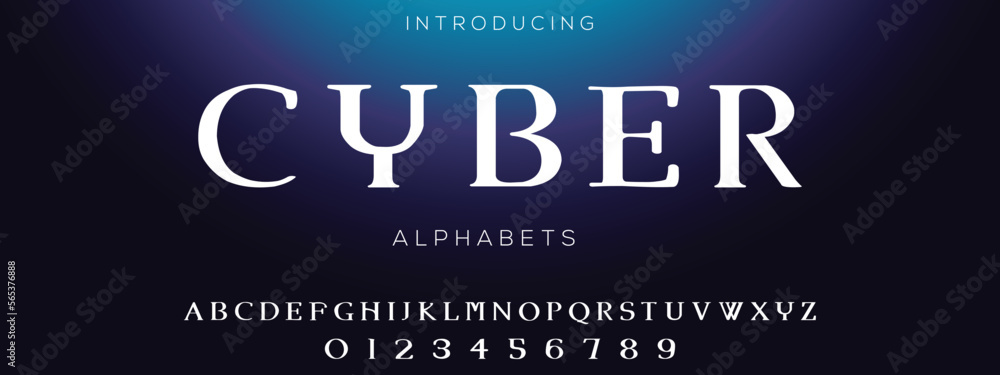 Tech font letter set. Luxury vector typeface for company. Modern gaming ...