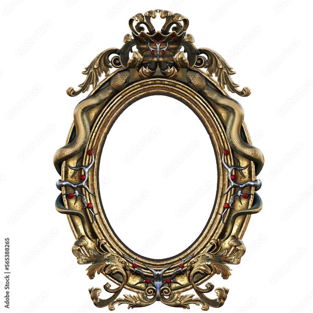 antique gold frame Stock Photo | Adobe Stock