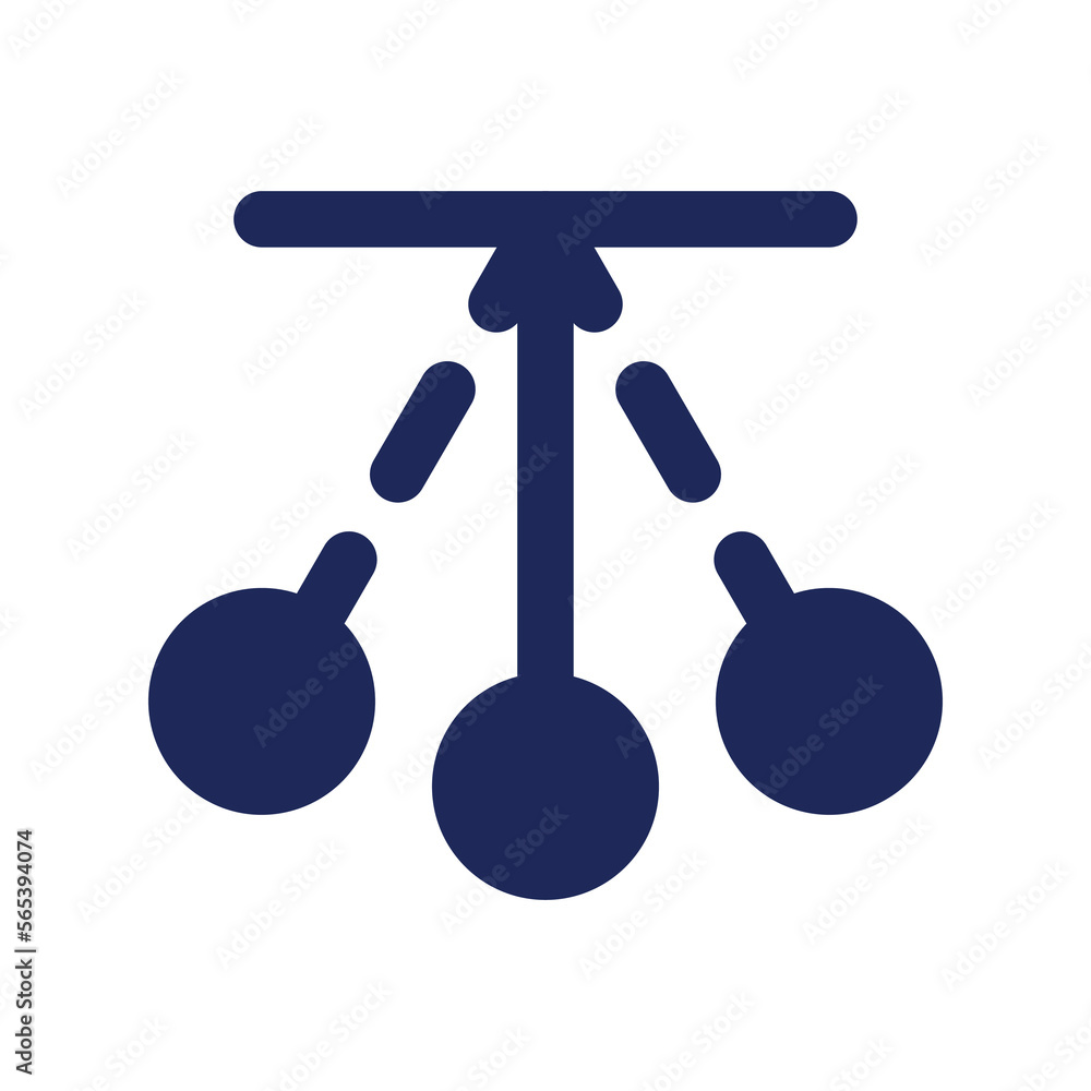Pendulum animation black pixel perfect solid ui icon. Back and forth ...