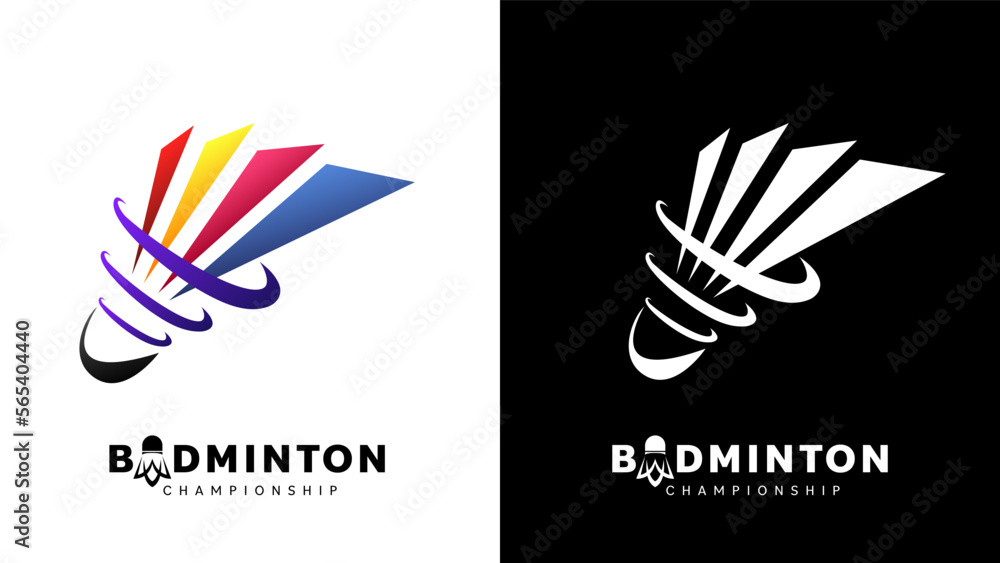 Shuttlecock icon symbol vector, Modern design and beautiful colors ...