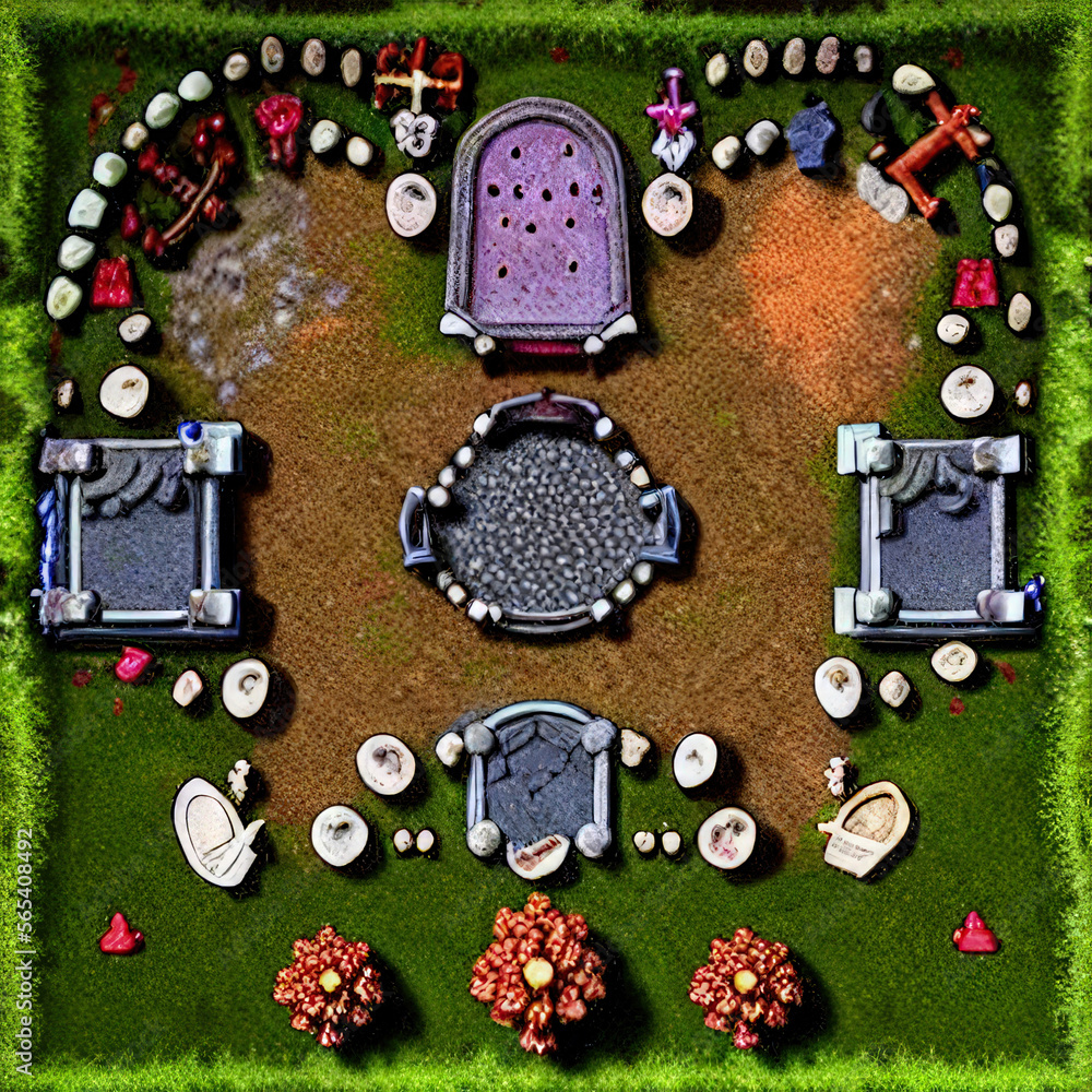 AI Artwork - Encounter Maps for TTRPG, Tabletop Role Playing Games ...