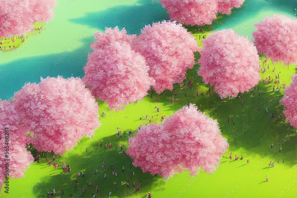 Pretty Pink Trees