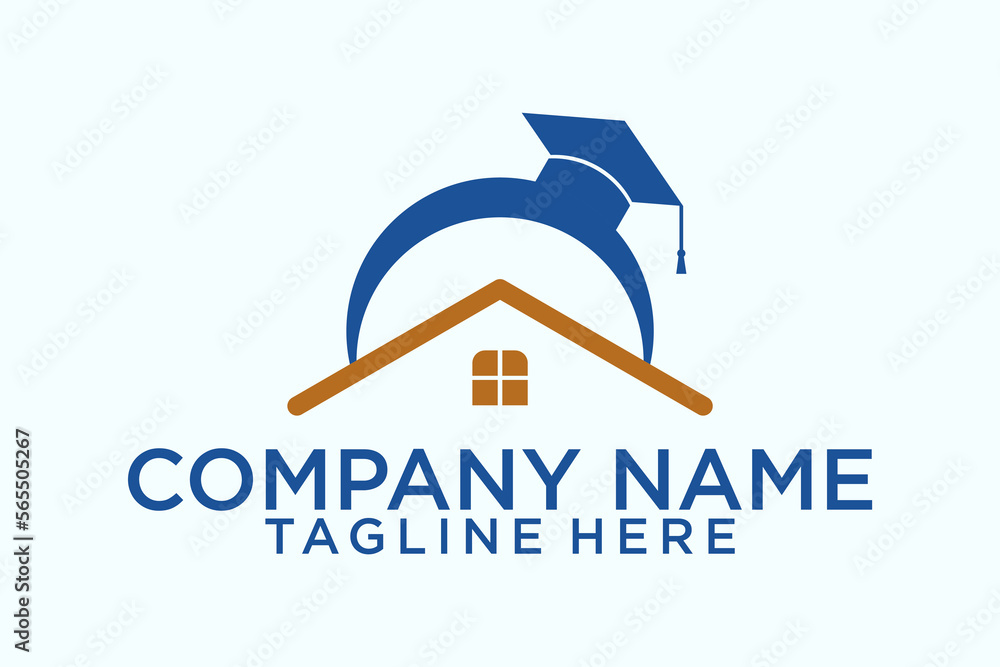 Logo Design for How To Build Their Own Home Stock Vector | Adobe Stock