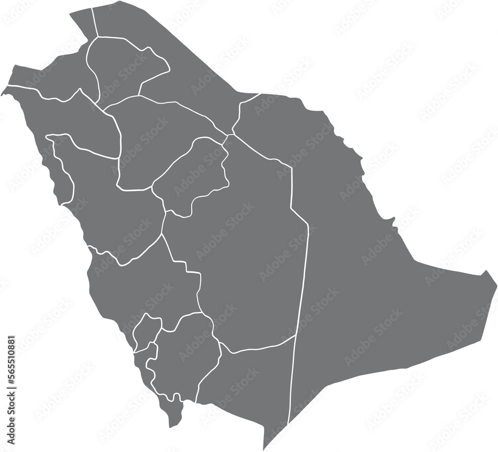 Photo & Art Print doodle freehand drawing of saudi arabia map., tanarch