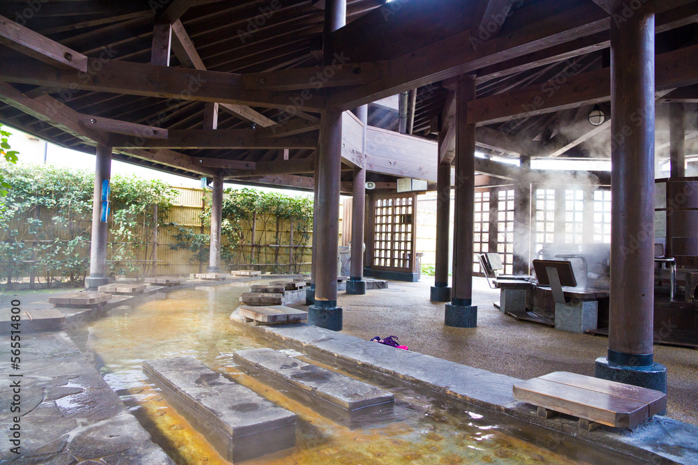 Beppu Onsen is a group of hot springs in the city of Beppu, oita in ...