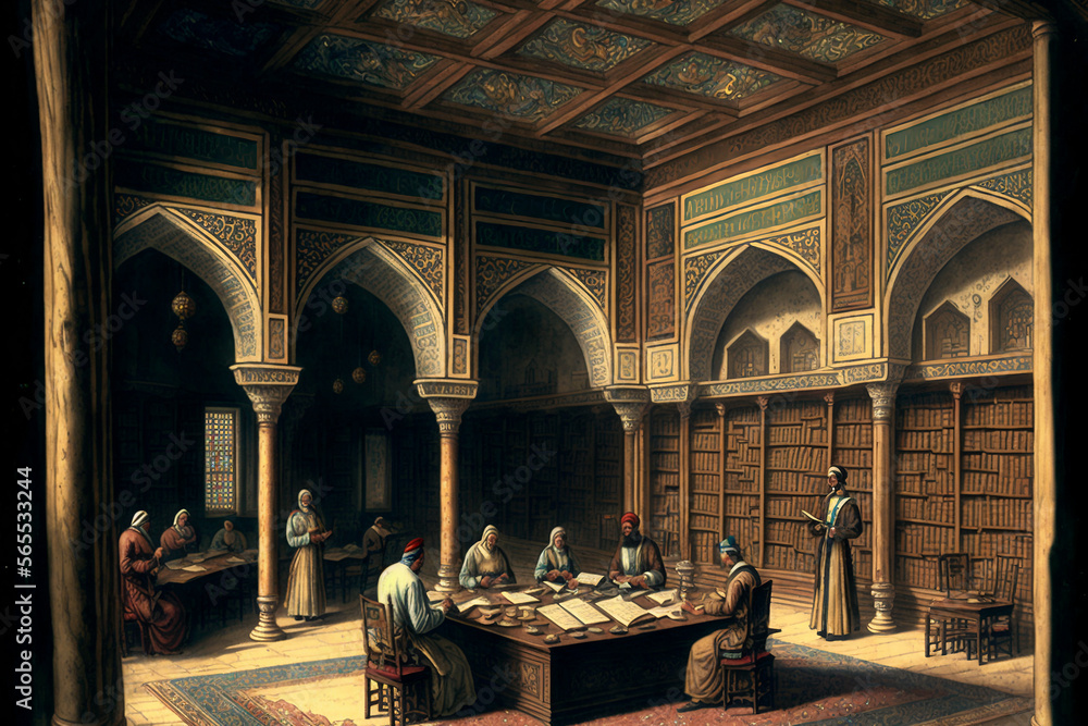 Islamic libraries, a symbol of the wealth of knowledge and progress of ...