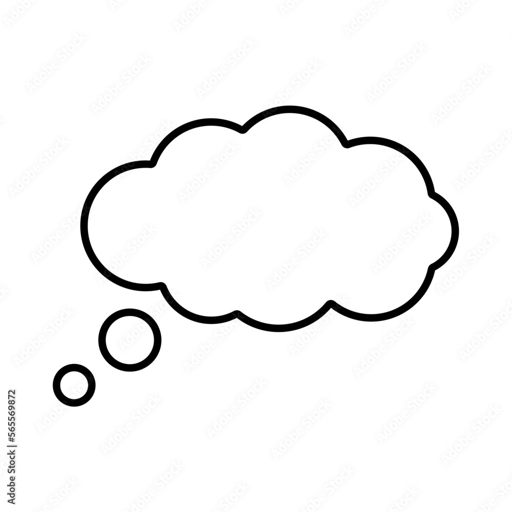 Think Bubble Svg, Thought Bubble Cut File, Thinking Cloud vector de ... Think Bubble Svg, Thought Bubble Cut File, Thinking Cloud vector de ...
