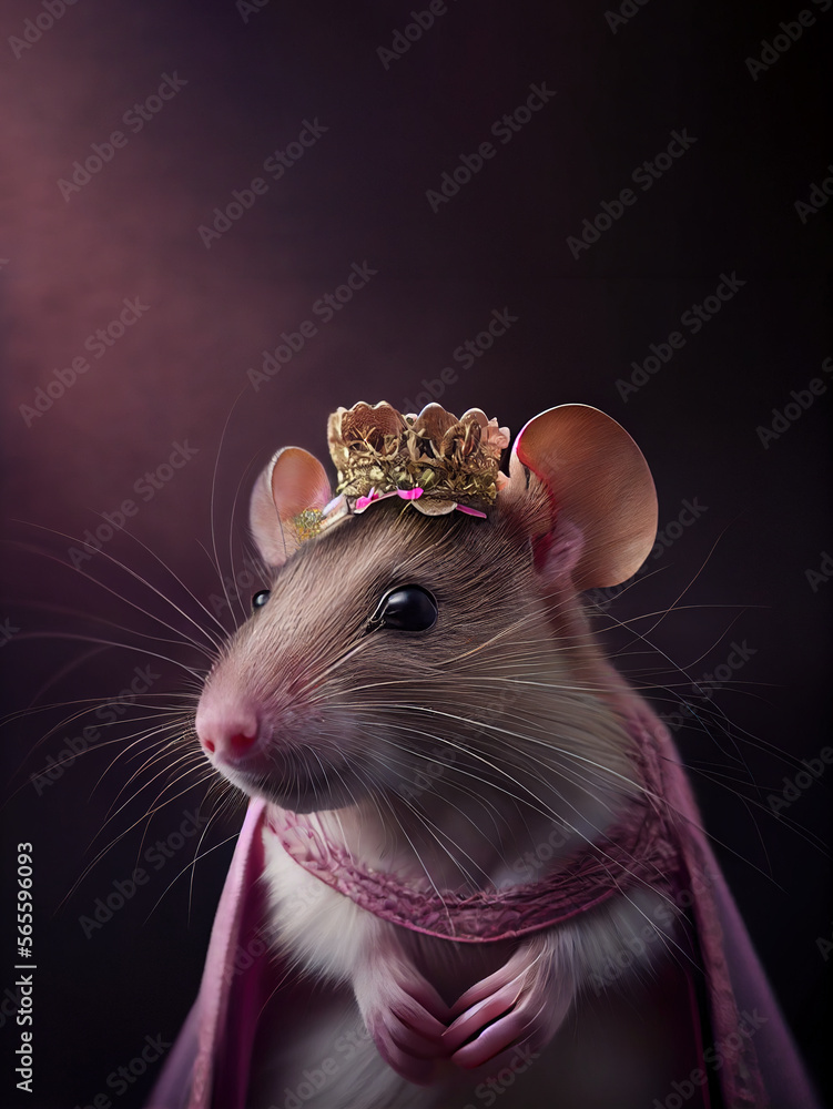 Regal Mouse: 18th Century Fashion and a Crown Fit for a Royal, Rodent ...