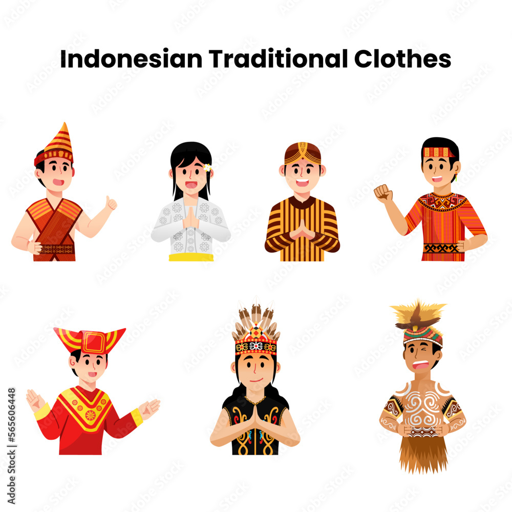 Indonesian Traditional Clothes from Batak, Bali, Java, Toraja, Minang ...