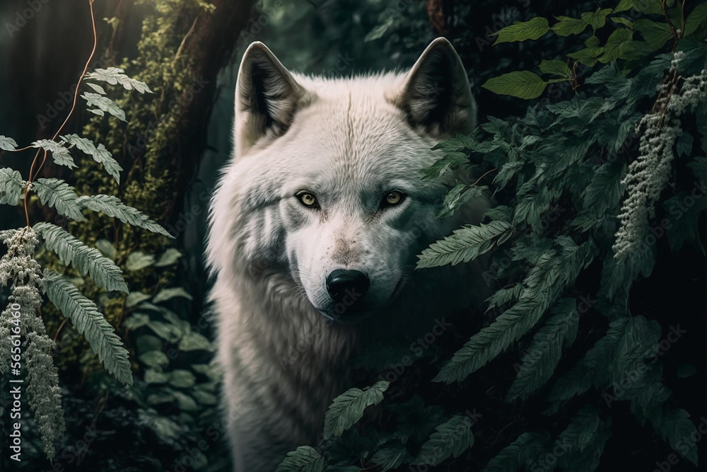 White Werewolf Wallpaper