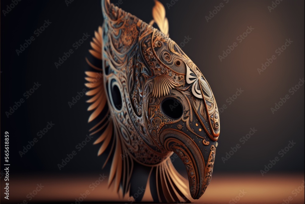 Tribal Australia, Beautiful cultural indigenous Australian mask ...