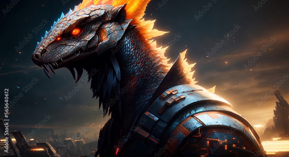 Fantasy Creatures: A Mythical Menagerie [AI Generated] Stock ...