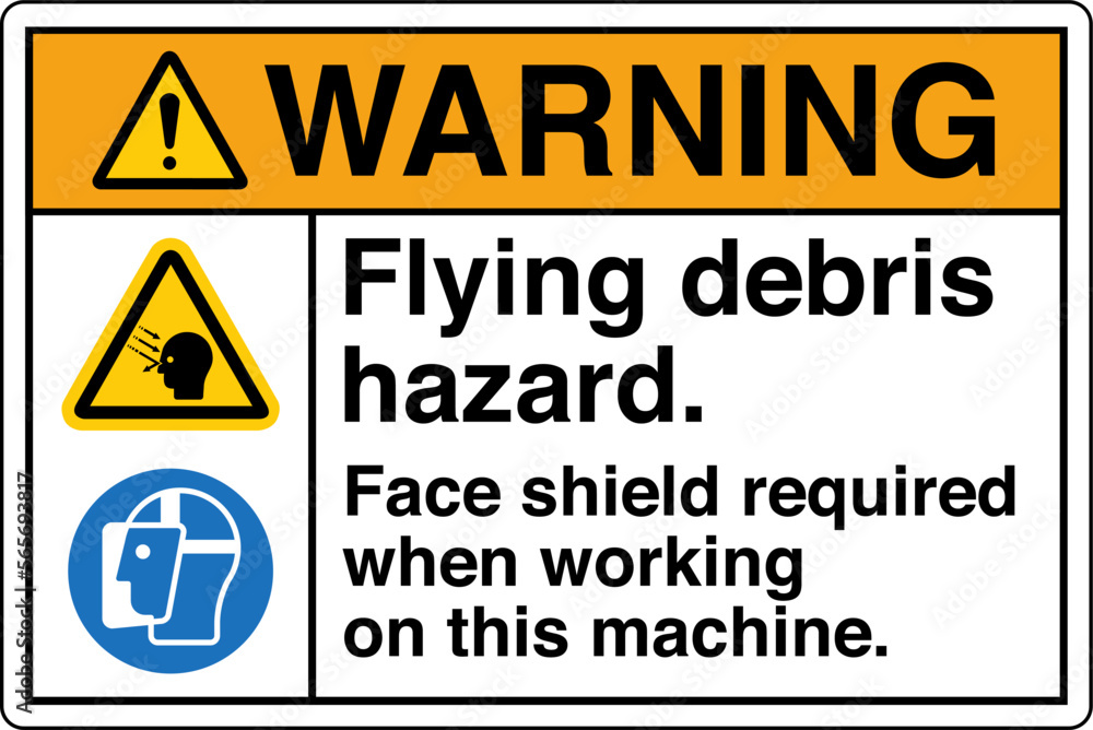 Vetor de Safety Sign Marking Label Symbol Pictogram Standards Warning ...