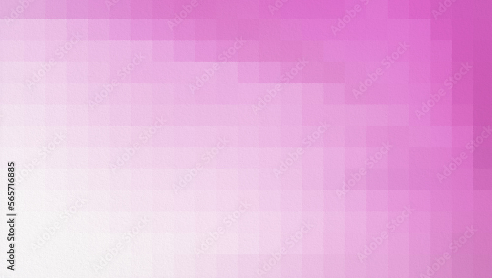 Pixelated pink squares on textured paper background. Geometric pattern ...
